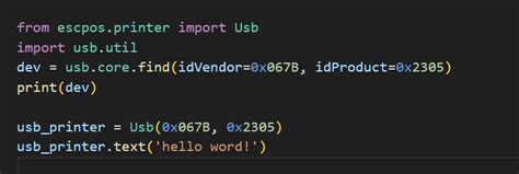 Failed To Open Device That Does Not Exist · Issue 583 · Python Escpospython Escpos · Github