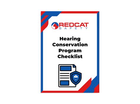 Hearing Conservation Program Checklist Redcat Safety