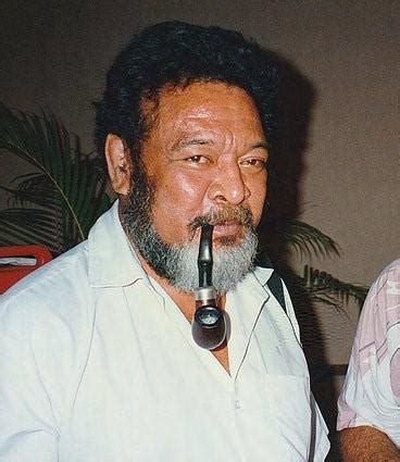 Pacific Luminary Epeli Hauofa 1939 2009 At A Conference In Hawaii