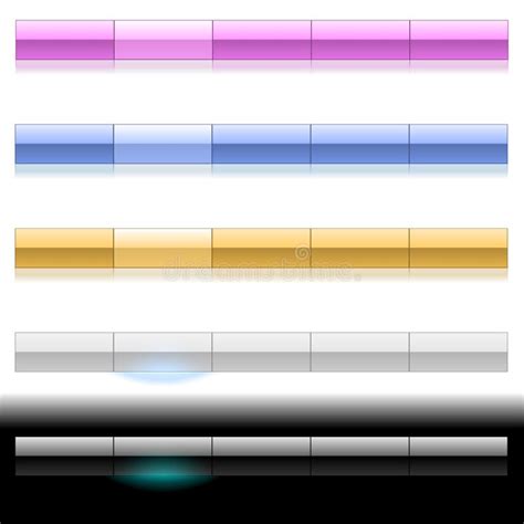 Navigation Tabs Menu Bar Header Top Website Web Site Template Vector Buttons Button Tab Design