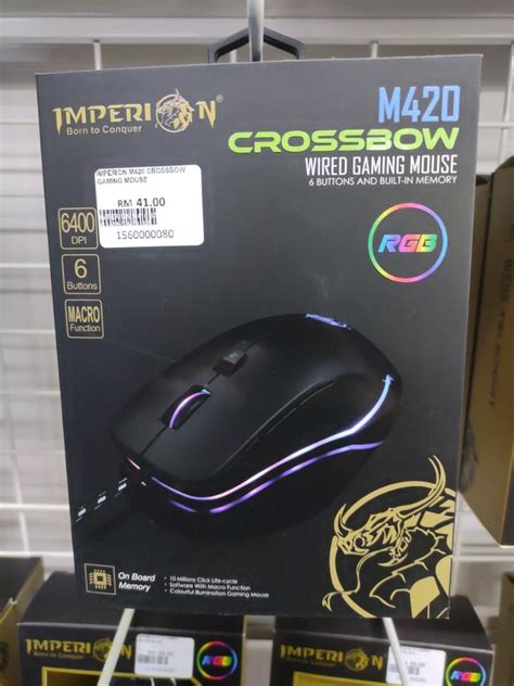 Imperion M420 Crossbow Gaming Mouse Computers And Tech Parts And Accessories Mouse And Mousepads On