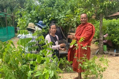 កូនឈើប្រណិតជាង១ម៉ឺនដើម ត្រូវបានដាំដុះតាមវត្ត សាលារៀន និងផ្លូវ សាធារណៈមួយចំនួន