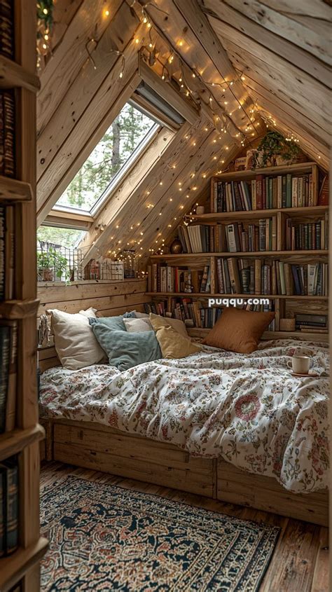 Bed Under Sloped Wall Bed In Attic Bed In A Loft Attic Room Ideas