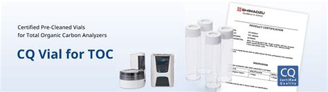 Cq Vial For Toc Shimadzu Shimadzu Corporation