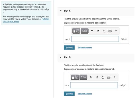 Solved A Flywheel Having Constant Angular Acceleration Chegg