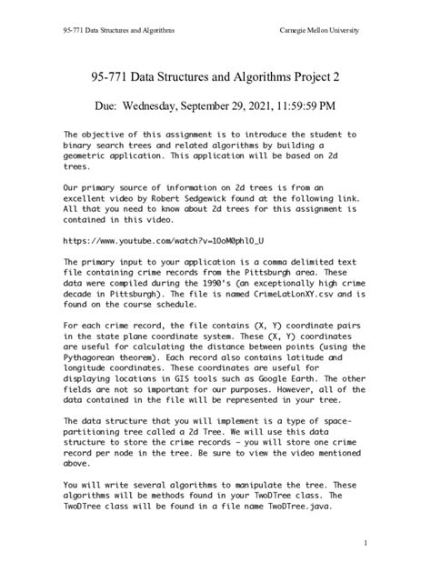 Usermm695 771 Data Structure And Algorithms For Information