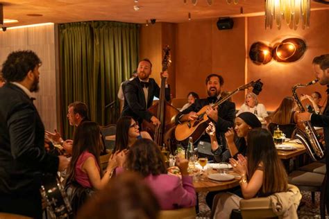 Fun Restaurant With Live Music Soho Dinner Parties
