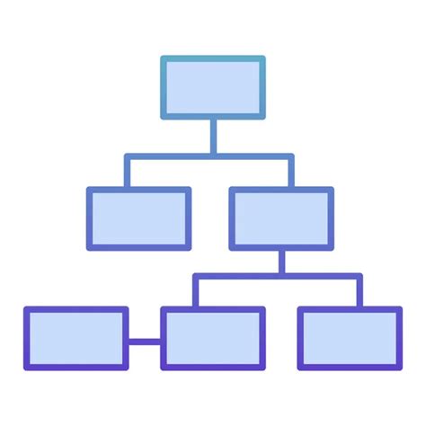 Diagram Of Logic Sequence Or Interactions Algorithm Solid Icon Web Concept Scheme Vector