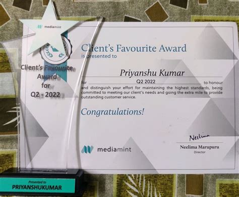 Priyanshu Kumar On Linkedin Clientsfavourite Thankyou Mediamint