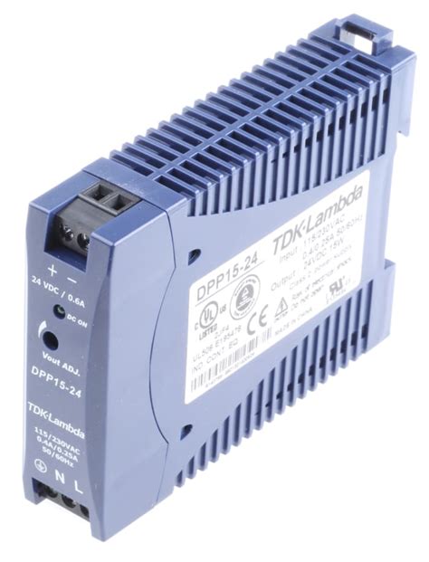DPP TDK Lambda TDK Lambda DPP Switched Mode DIN Rail Power Supply V Ac