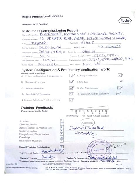 Cobas E411 Rack Model Mln Divisional Hospital Pdf