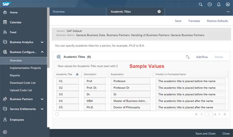 Code List Mapping Manual Mapping Best Practices F SAP Community
