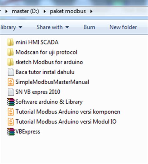 Simor Technology Paket Belajar Praktis Dan Simple Protokol Modbus For