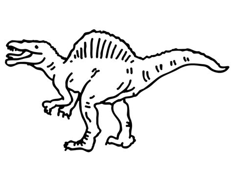 ระบายสีสไปโนซอรัส