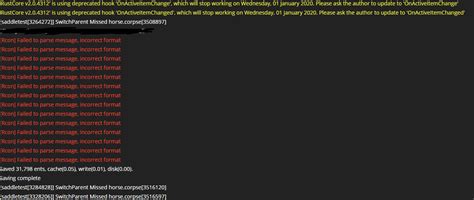 Failed To Parse Correct Format Rplayrustadmin