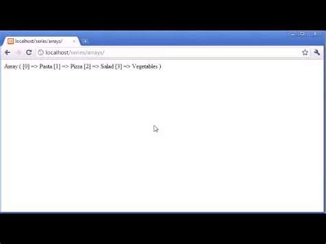 Beginner PHP Tutorial 39 Associative Arrays YouTube