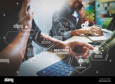Machine Learning Technology Diagram With Artificial Intelligence Ai
