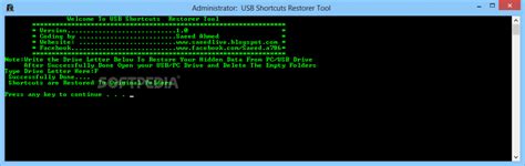 Download USB ShortCut Virus Remover Full And Free Share Cooled