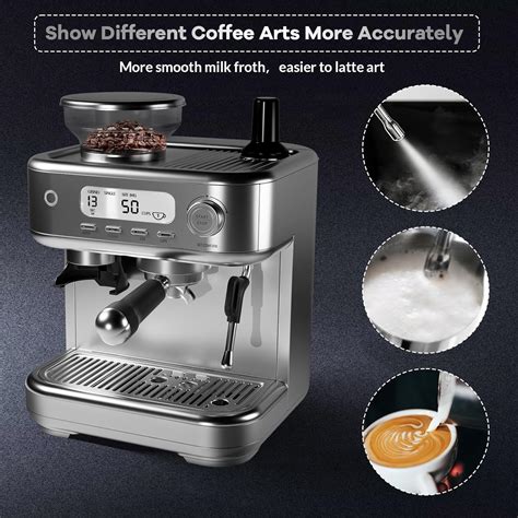 Coffee Maker Espresso Machine Combo 6 In 1 Espresso Coffee Machine Built In Automatic Milk