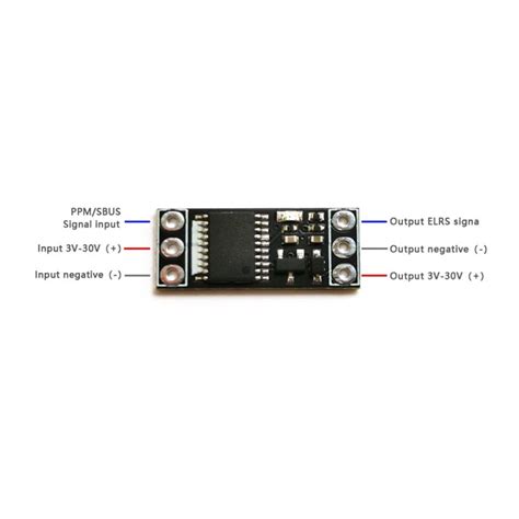 Cr1 Module Ppmsbus To Elrs Crsf Protocol Adapter Board For At9s Flys