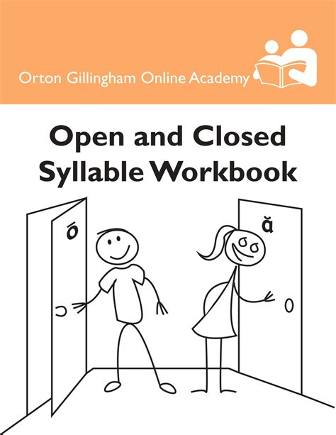 Open And Closed Syllable Patterns Digital Download Orton Gillingham Online Academy