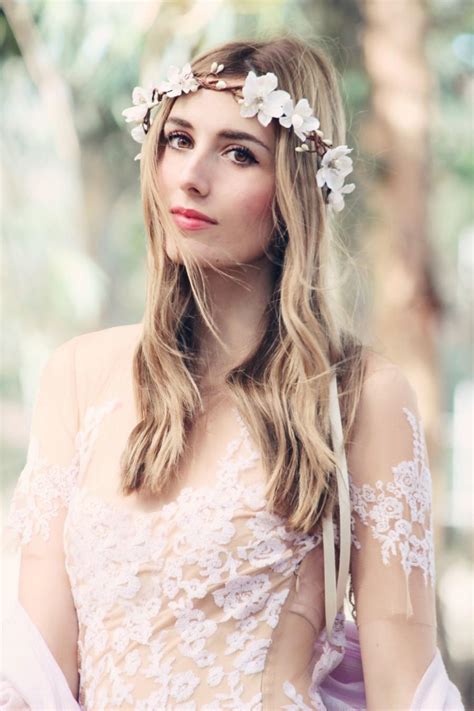 Ivory Boho Wedding Wreath Cream Bridal Flower Crown Bridal Headband