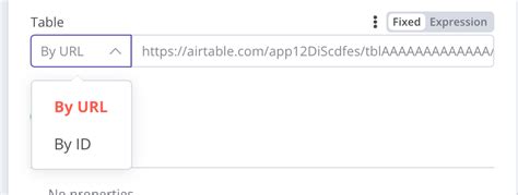 Airtable Node Target Table With Table Name Instead Of Id
