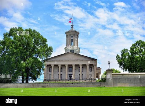 Nashville Tennessee Usa The Tennessee State Capitol Building Was