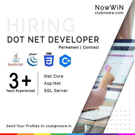 Nowwin International On Linkedin Dotnetdeveloper Dotnet Dotnetjobs