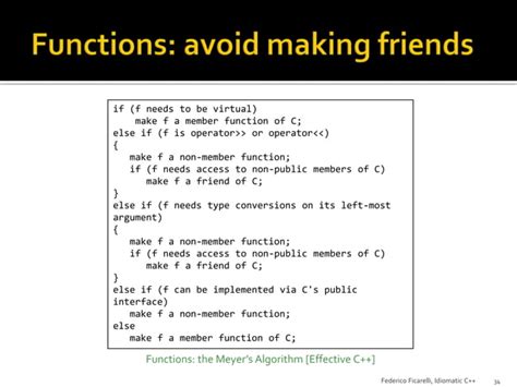 Idiomatic C PPT