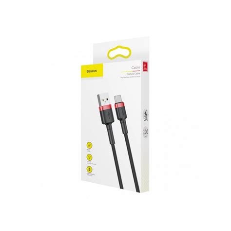 Кабель Baseus Cafule Usb Usb Type C 1 м Catklf купить быстро Цены
