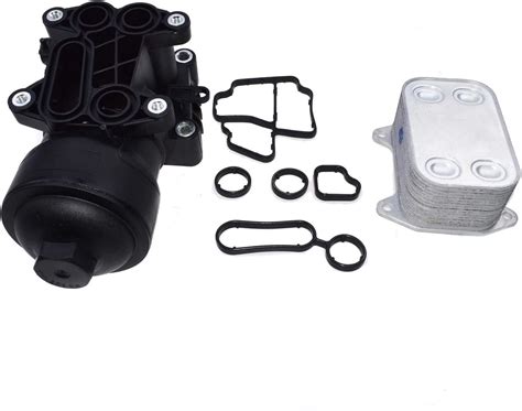 New Oil Filter Housing Woil Cooler Set Fit For Audi A3 A4 A6 Q3 Tt Vw Golf Beetle