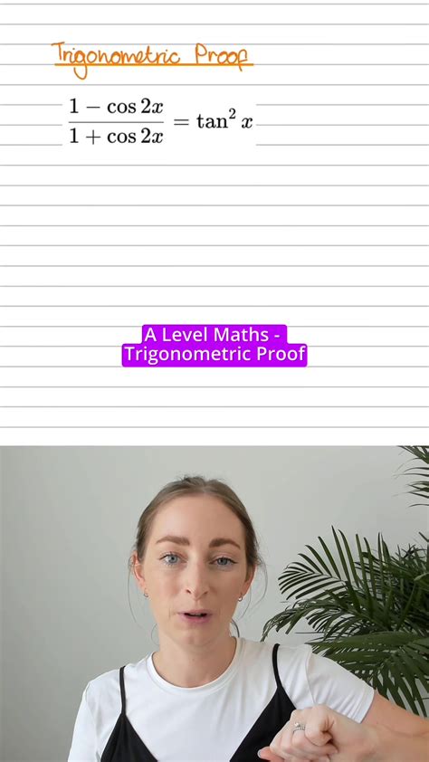 Trigonometric Proof Must Know Topic For A Level Maths‼️⚠️ 🔗 Ed