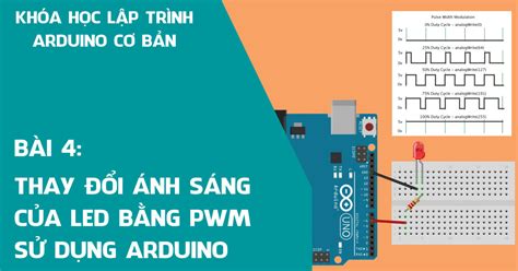 Bài 4 Pwm Thay đổi ánh Sáng Của Led Trên Arduino