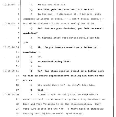 Stenographer Transcript