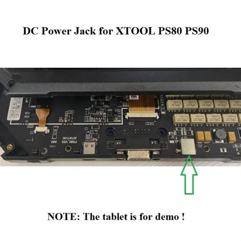 Dc Power Jack Socket Charging Port For Xtool Ps80 Ps90 Scanner Xtool Ps80 Xtool Replacement Parts
