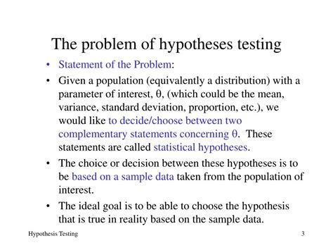 Ppt Hypothesis Testing Lecture Powerpoint Presentation Free Download Id6592454