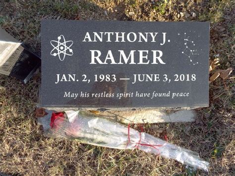Anthony James Ramer 1983 2018 Find A Grave Memorial