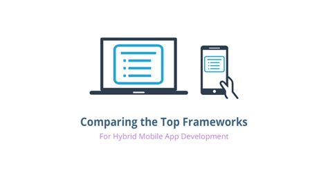 Comparing The Top Frameworks For Building Hybrid Mobile Apps Mobile App App Development App