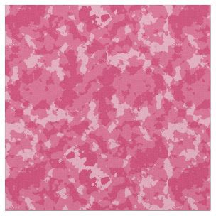 Pink Camouflage Pattern Fabric Zazzle