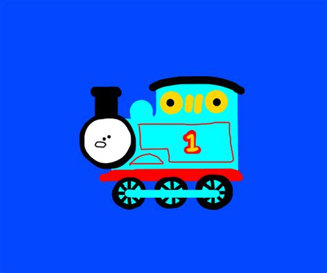 Thomas The Tank Engine But Anime Drawception