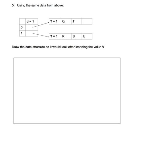Solved Given The Following Data For An Extendible Hashing