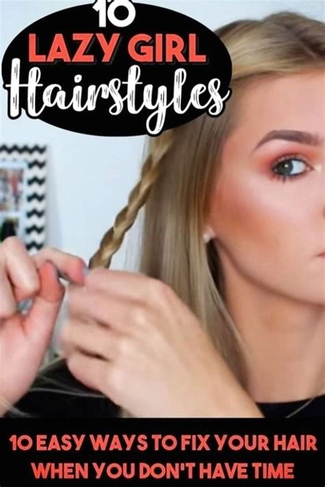 33 Easy Lazy Hairstyles For School Work Zoom Or Running Late Step