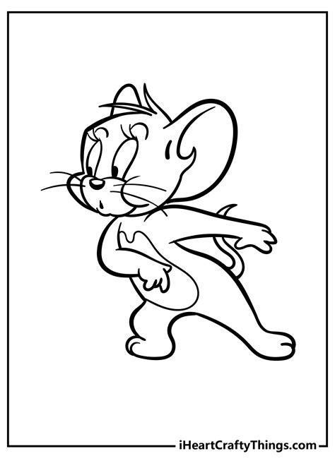 Tom And Jerry Coloring Pages