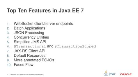 Ppt The Java Ee 7 Platform Productivity And Html5 Powerpoint