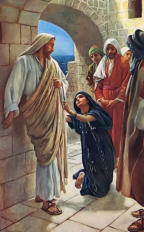 Christ And The Canaanite Woman Free High Resolution Images And Lessons