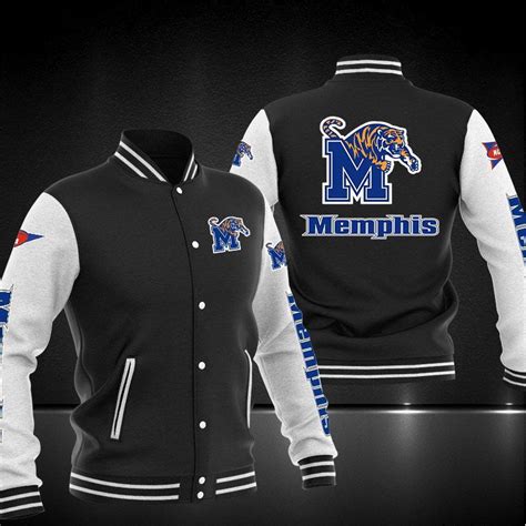 Memphis Tigers Ncaa Baseball Varsity Jacket Full Color Sports Apparel