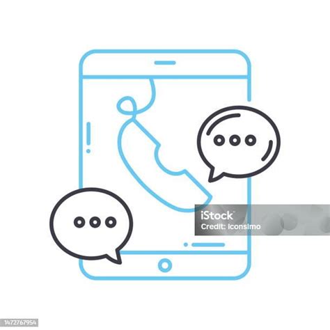 연락처 라인 아이콘 개요 기호 벡터 일러스트 레이 션 개념 기호 개체 그룹에 대한 스톡 벡터 아트 및 기타 이미지 개체 그룹 디자인 만짐 Istock