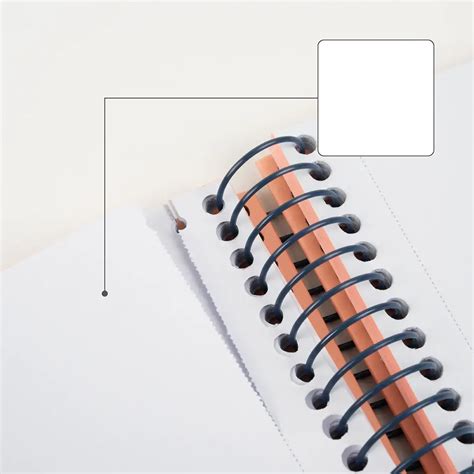 Cuaderno A4 Con Espiral Y Tapa Dura 80 Hojas Blancas De 95 Grm²