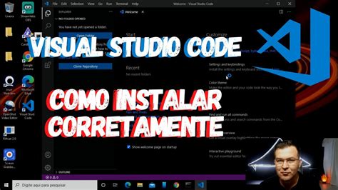Visual Studio Code Como Instalar Corretamente Youtube